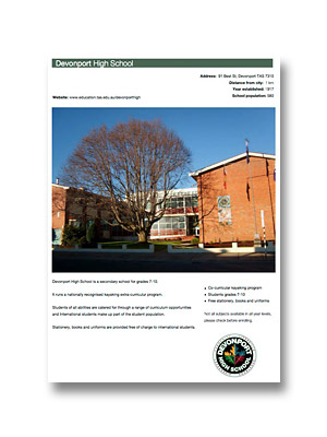 Devonport High School - High-School-Australia